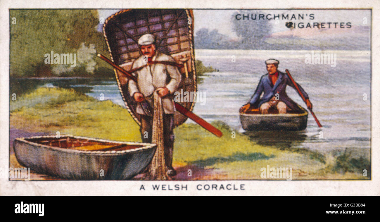 Welsh coracles hi-res stock photography and images - Alamy