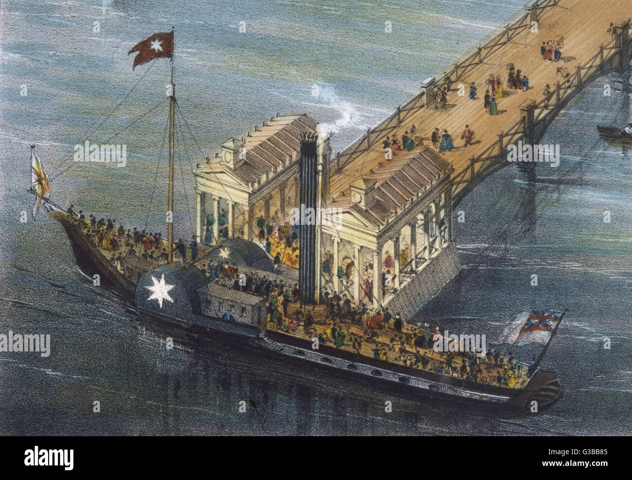 Paddle Steamer Steamers Stock Photos & Paddle Steamer Steamers Stock ...