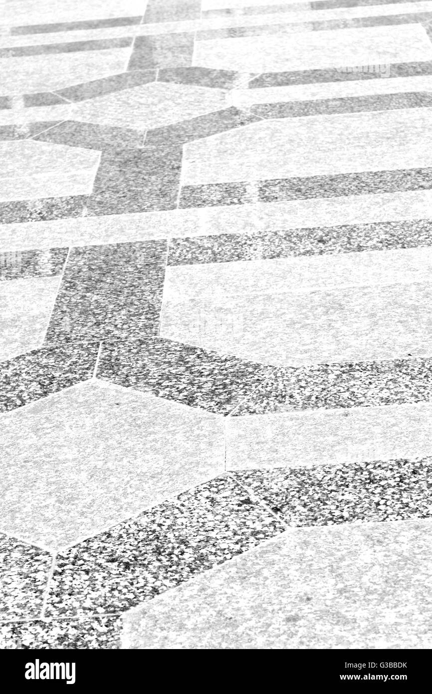 in oman abstract pavement in the old steet and colors Stock Photo - Alamy