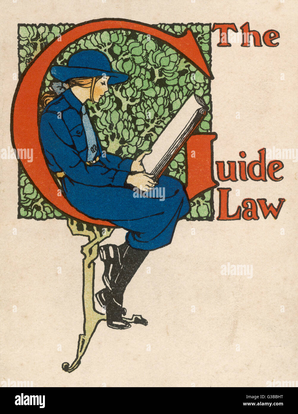 GUIDES/GUIDE LAW C1918 Stock Photo - Alamy