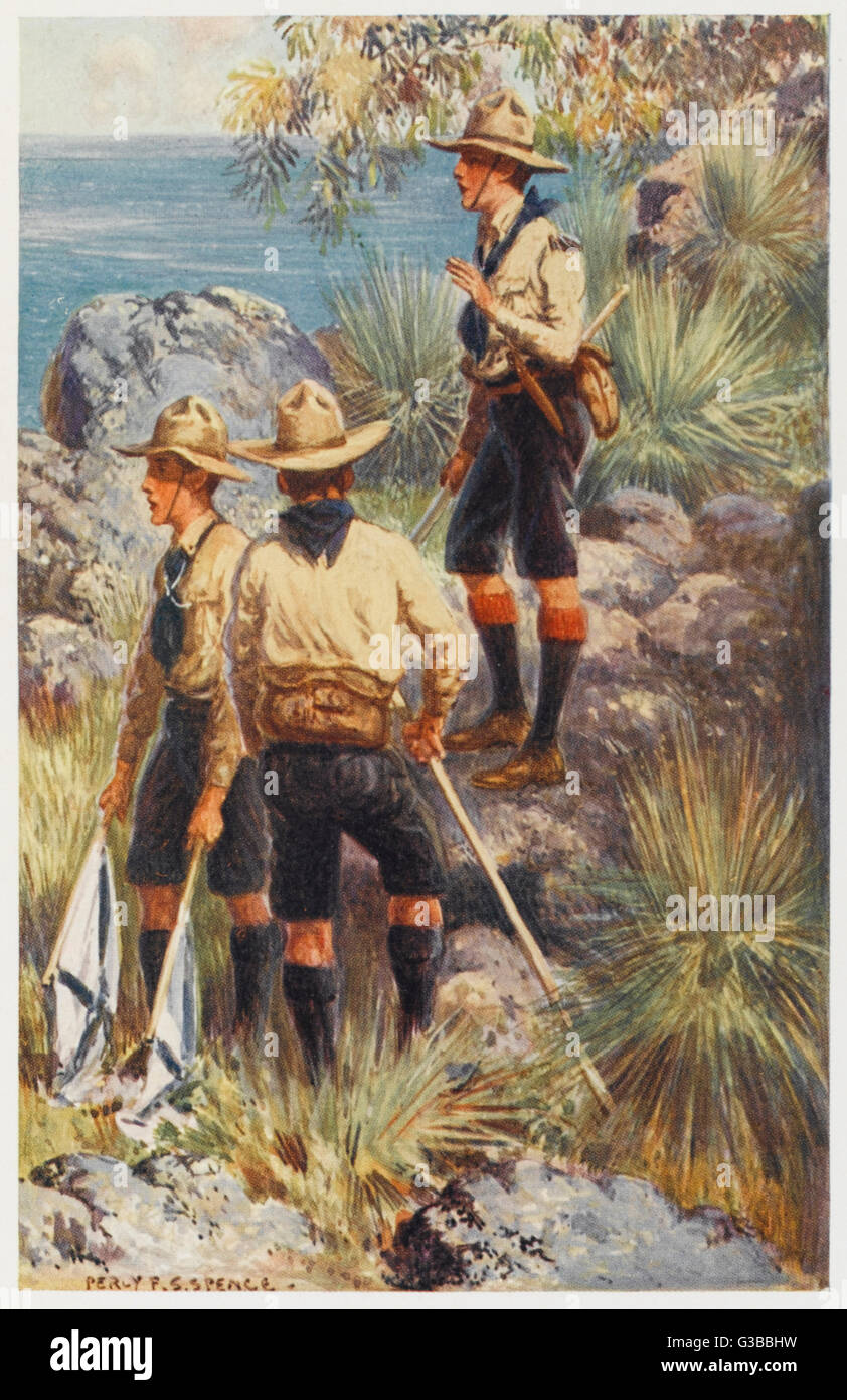 Australia boy scouts hi-res stock photography and images - Alamy