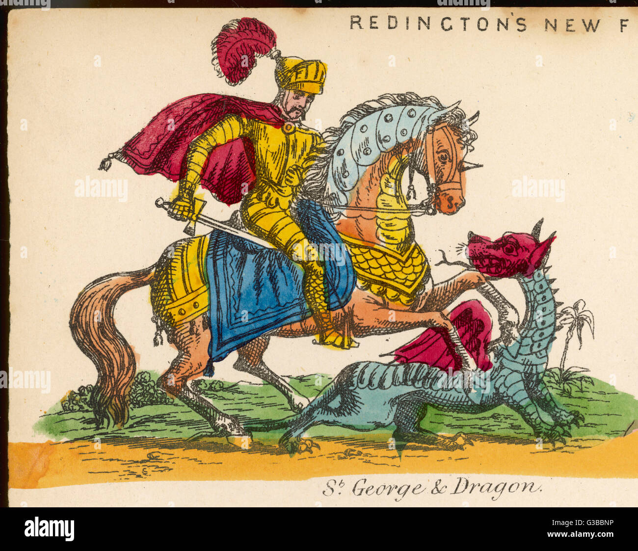 Saint george and the dragon hi-res stock photography and images - Alamy