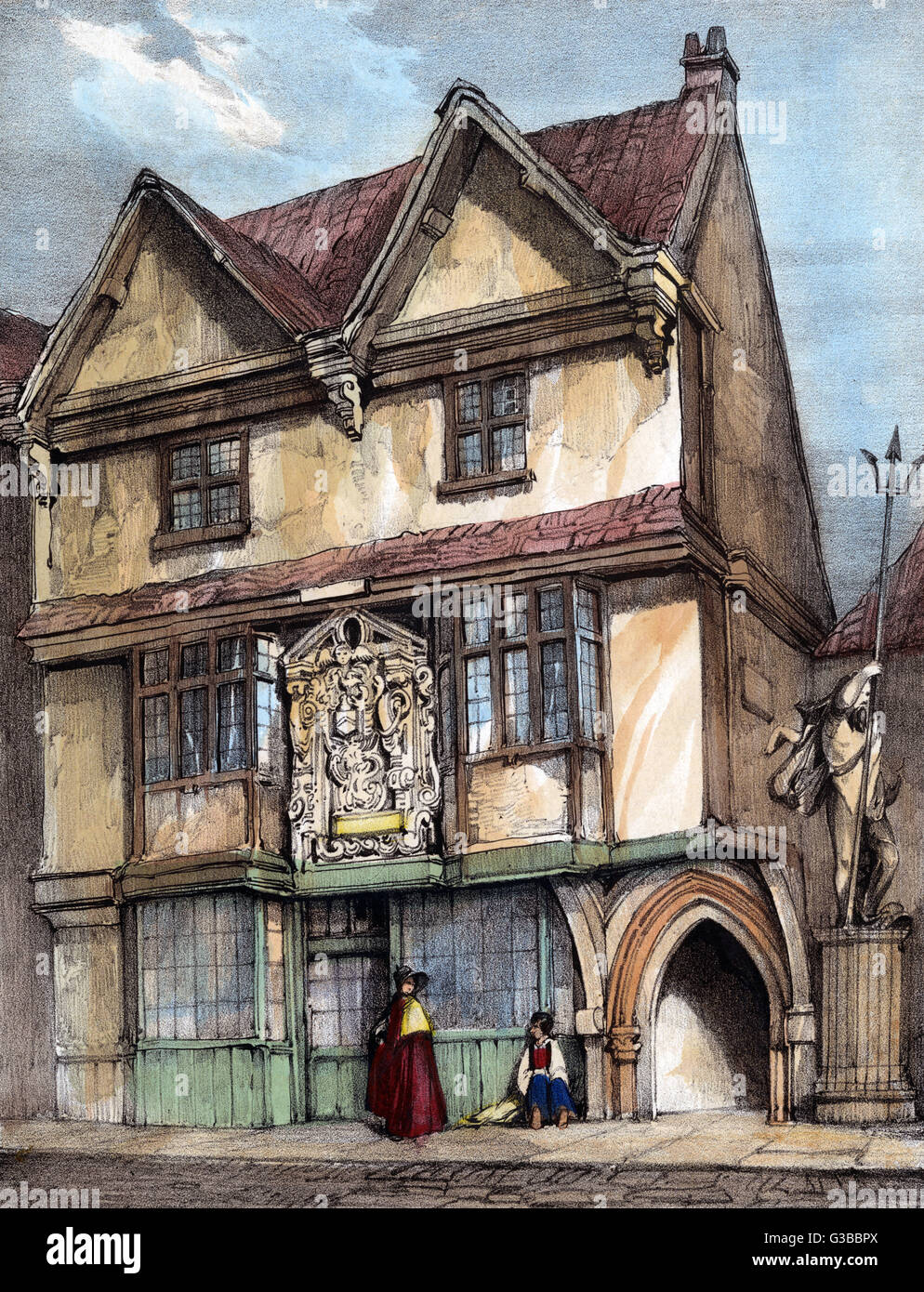 17th century alms house hi-res stock photography and images - Alamy