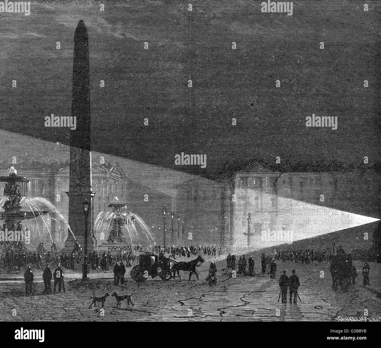 Paris street in december Black and White Stock Photos & Images - Alamy