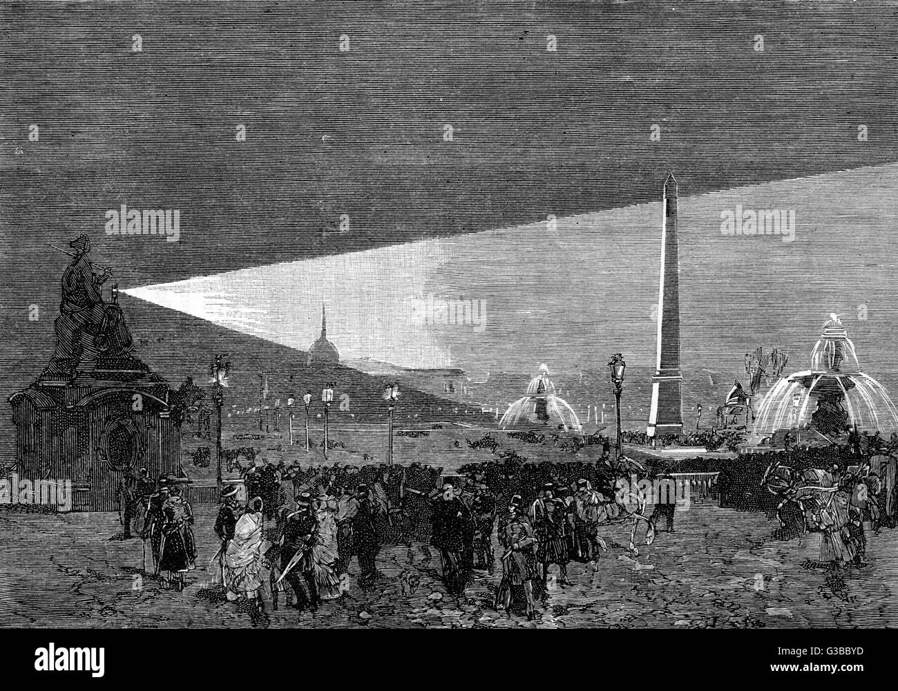 Public electric light Black and White Stock Photos & Images - Alamy