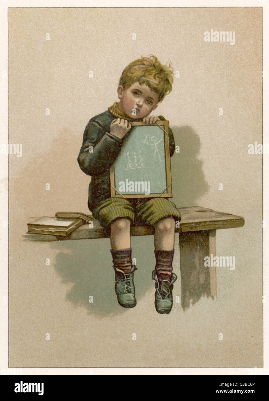 Children slate hi-res stock photography and images - Alamy