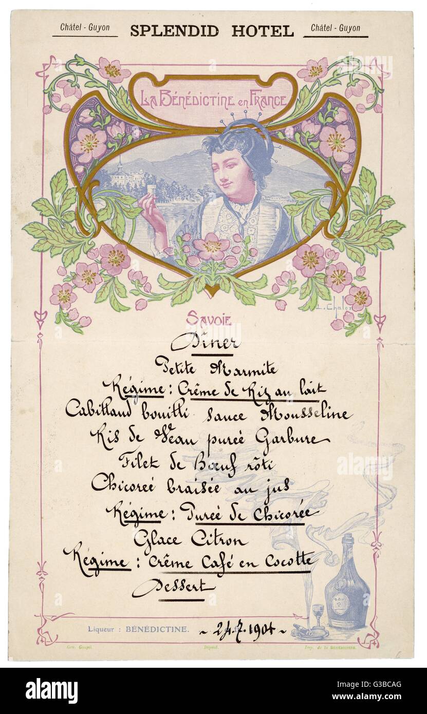 Dinner Menus High Resolution Stock Photography and Images - Alamy