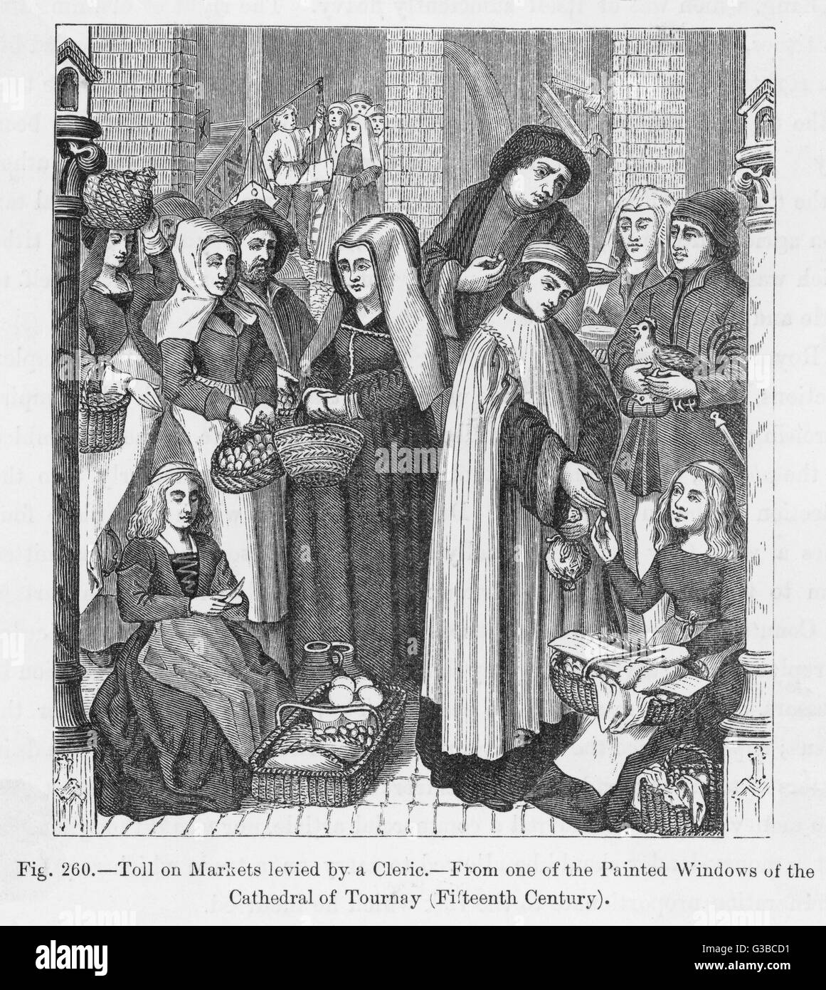 French markets Black and White Stock Photos & Images - Alamy