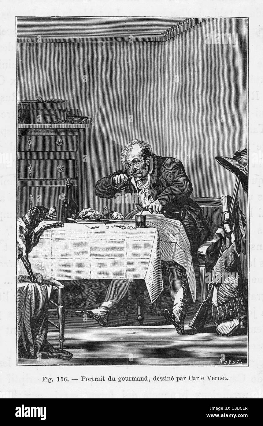 FRENCH GOURMAND DINES Stock Photo - Alamy