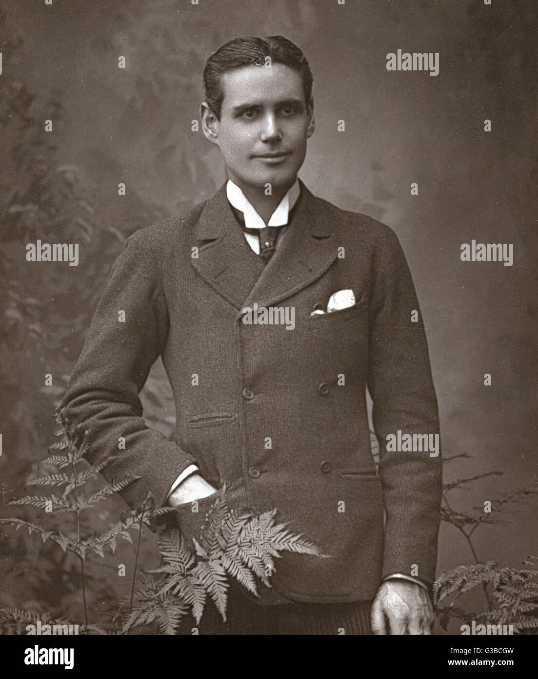 A typical late Victorian: Jack Robertson, Shakespearean actor. Date ...