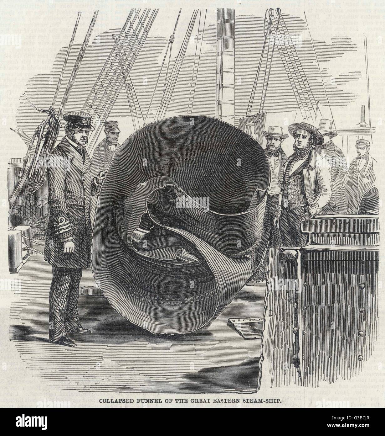 Explosion - Great Eastern Stock Photo - Alamy