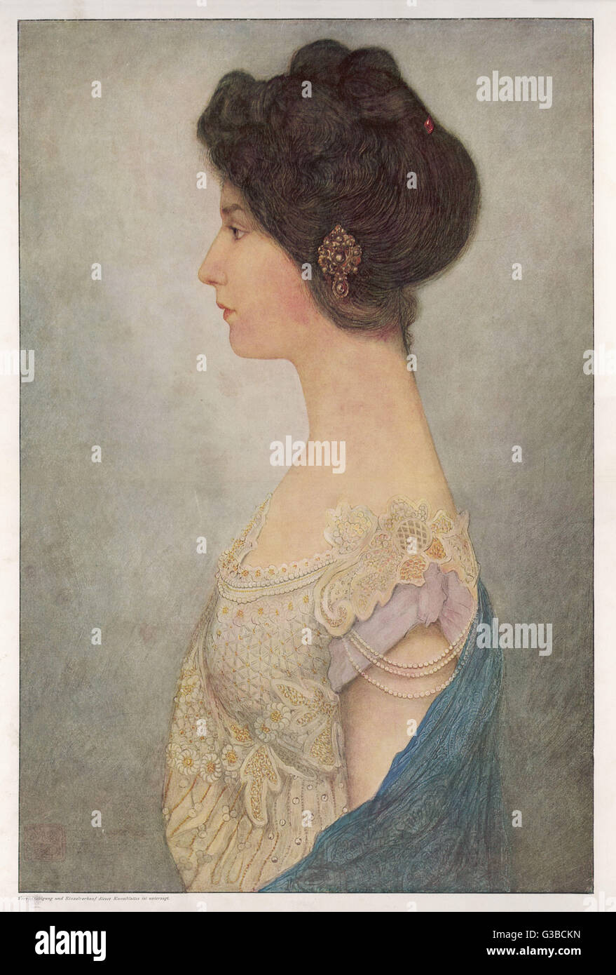 Beautiful woman historical hi-res stock photography and images - Alamy
