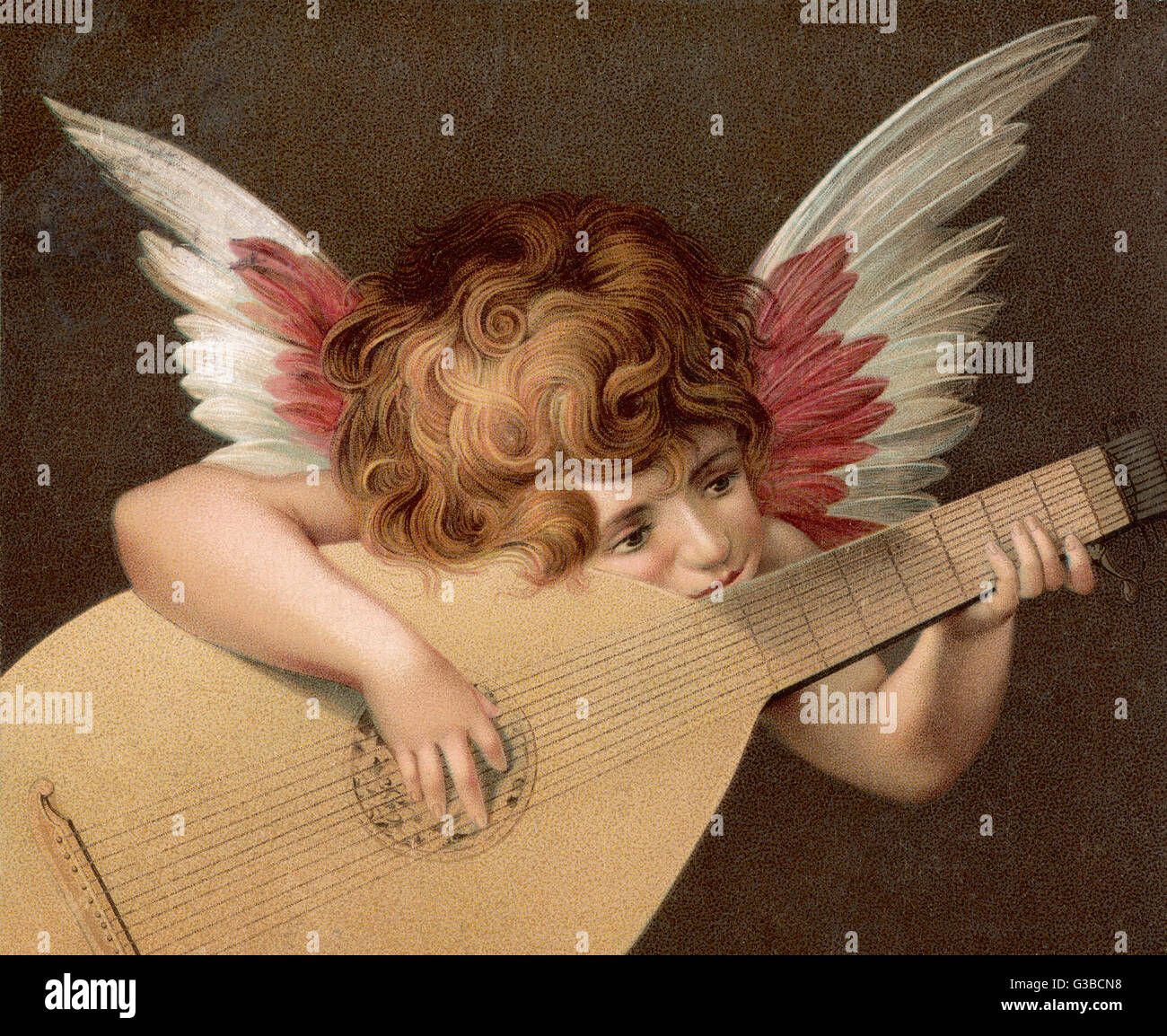 Angel Playing Guitar