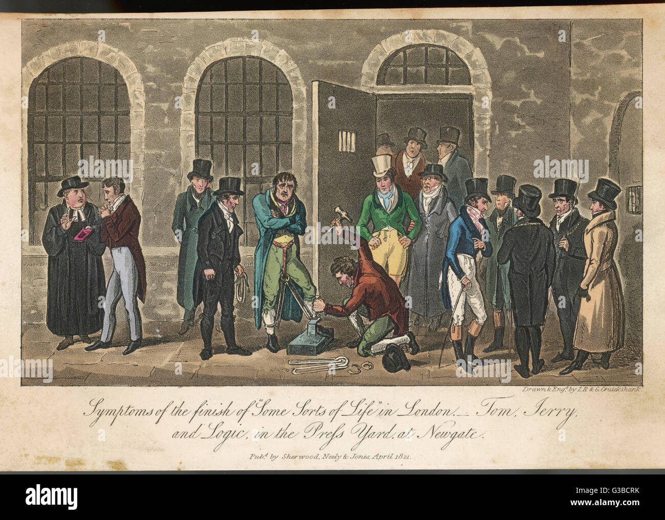 Newgate prison was a prison in london hi-res stock photography and ...