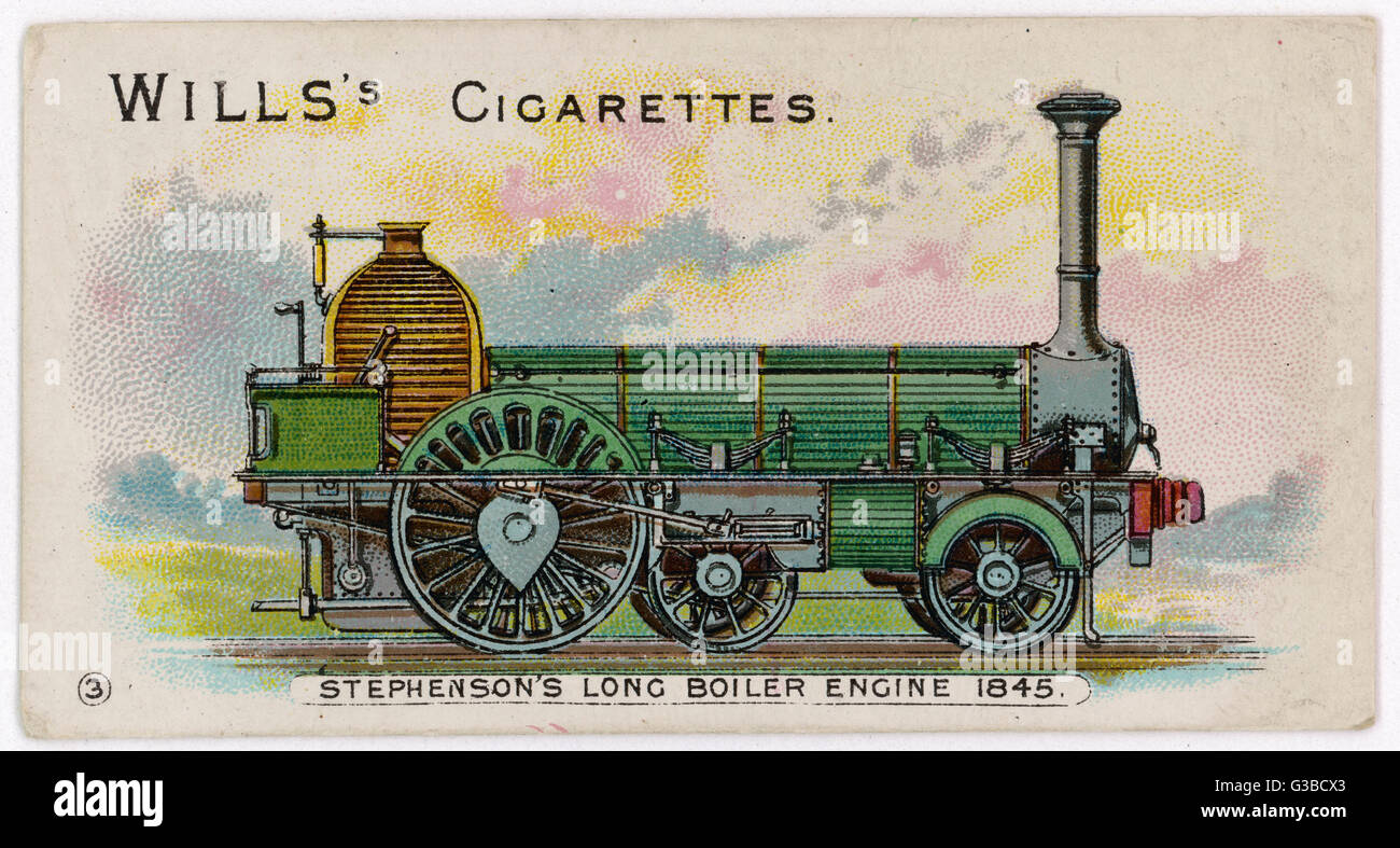 Stephenson Long Boiler Stock Photo - Alamy