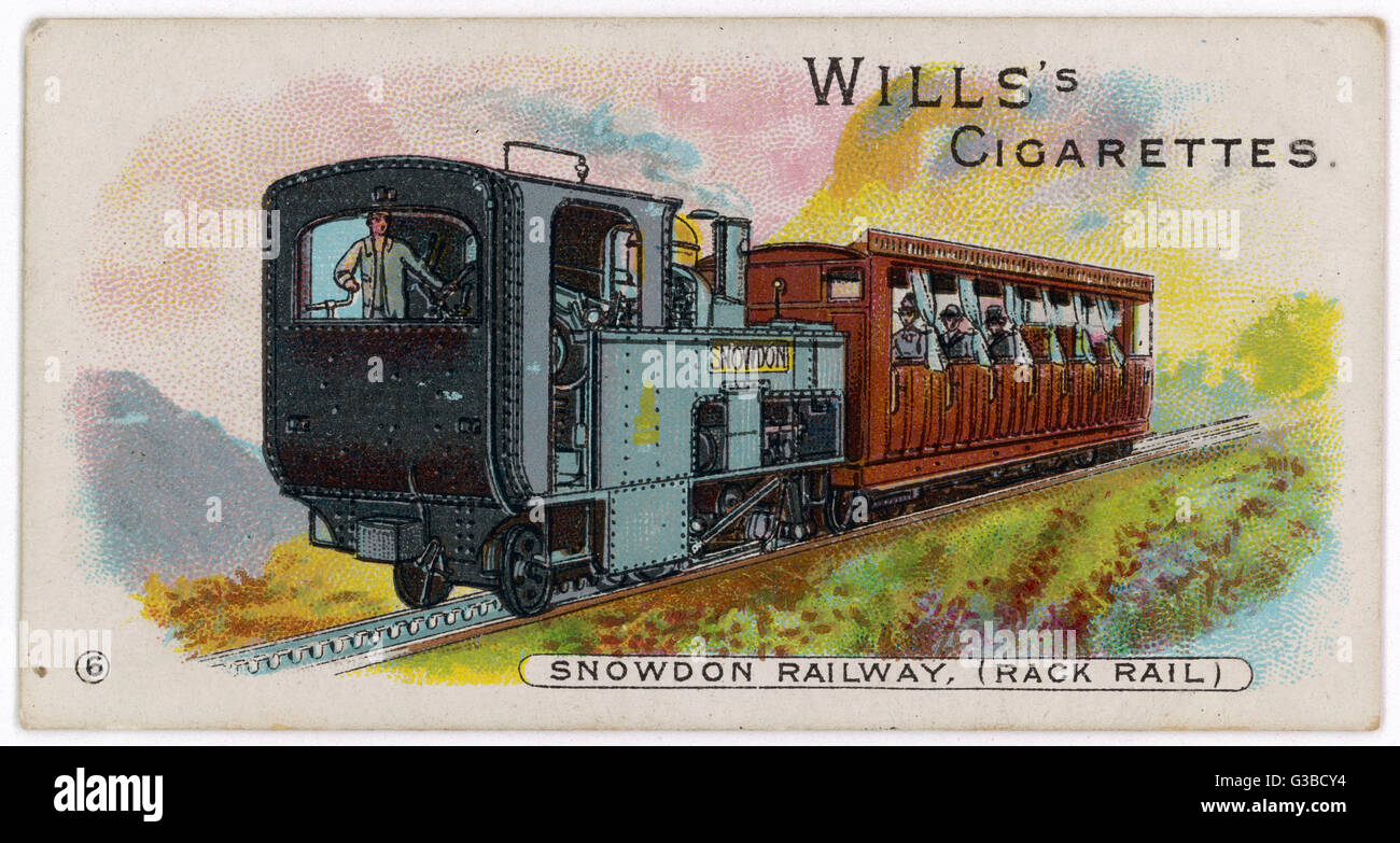 Snowdon mountain summit railway hi-res stock photography and images - Alamy