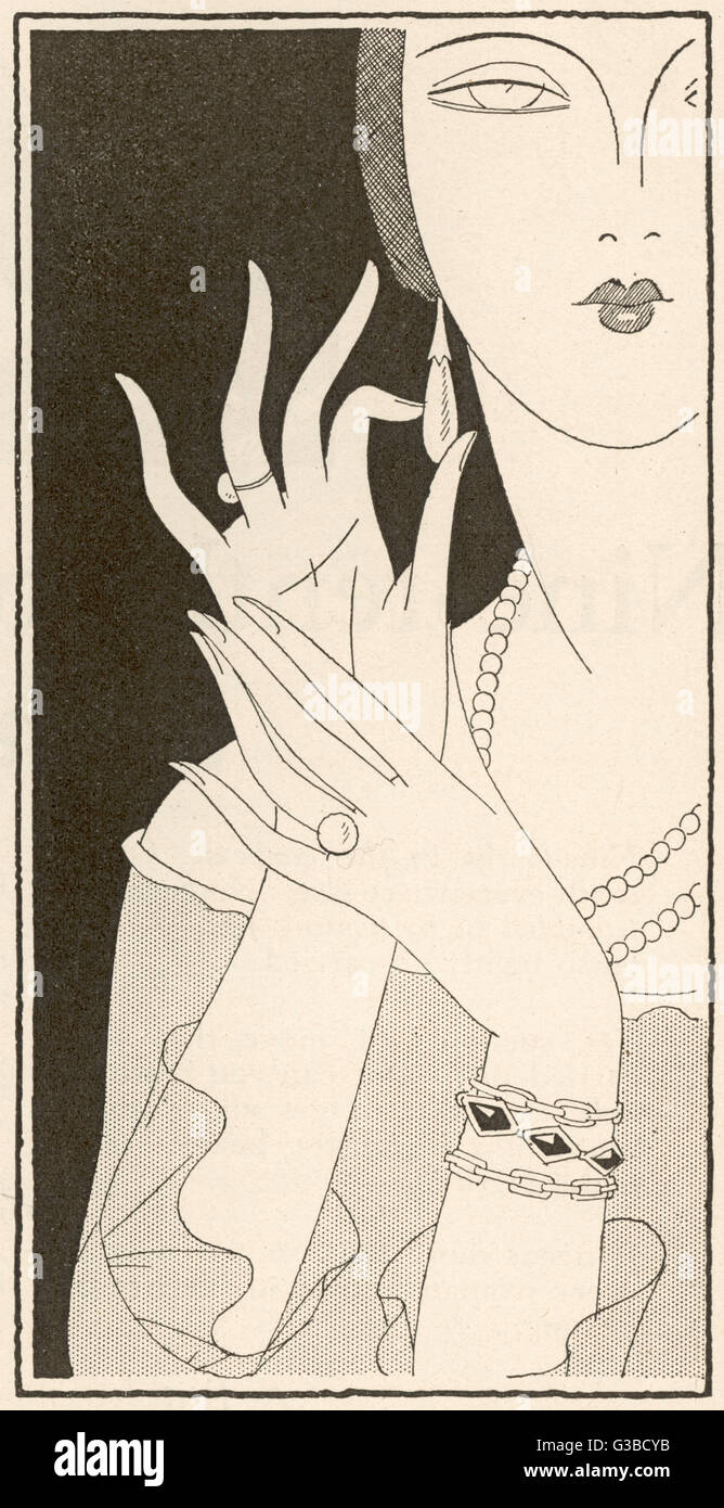 Elegant Lady - Jewellery Stock Photo - Alamy