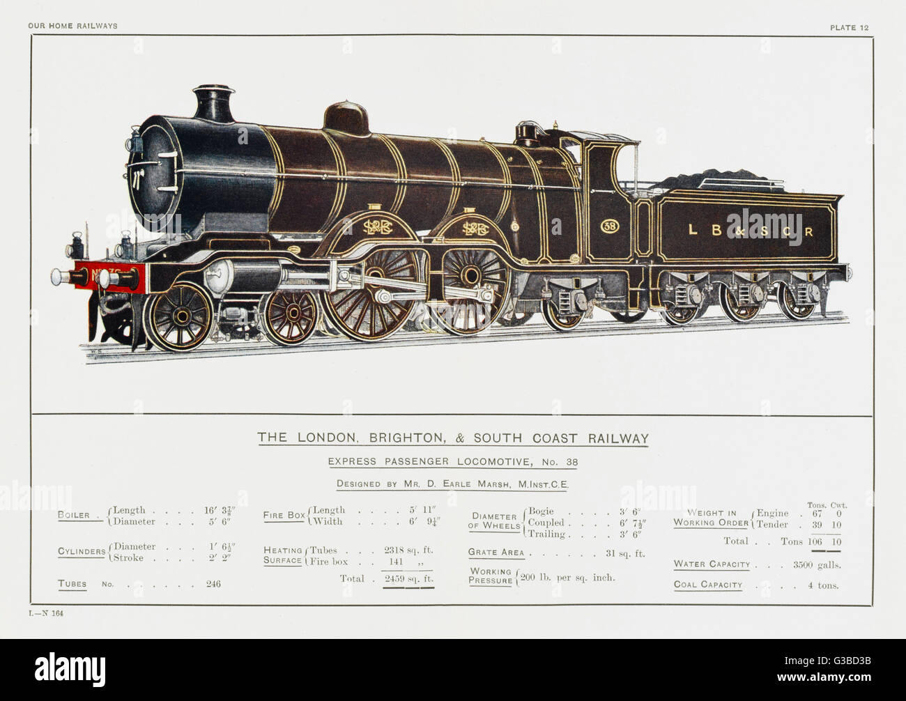 London brighton south coast railway hi-res stock photography and images ...