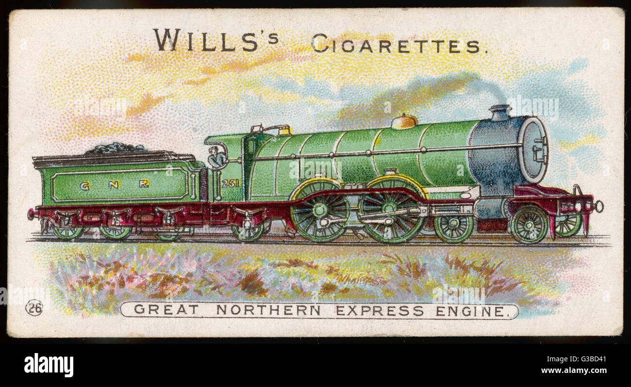 Great northern railway express loco hi-res stock photography and images ...