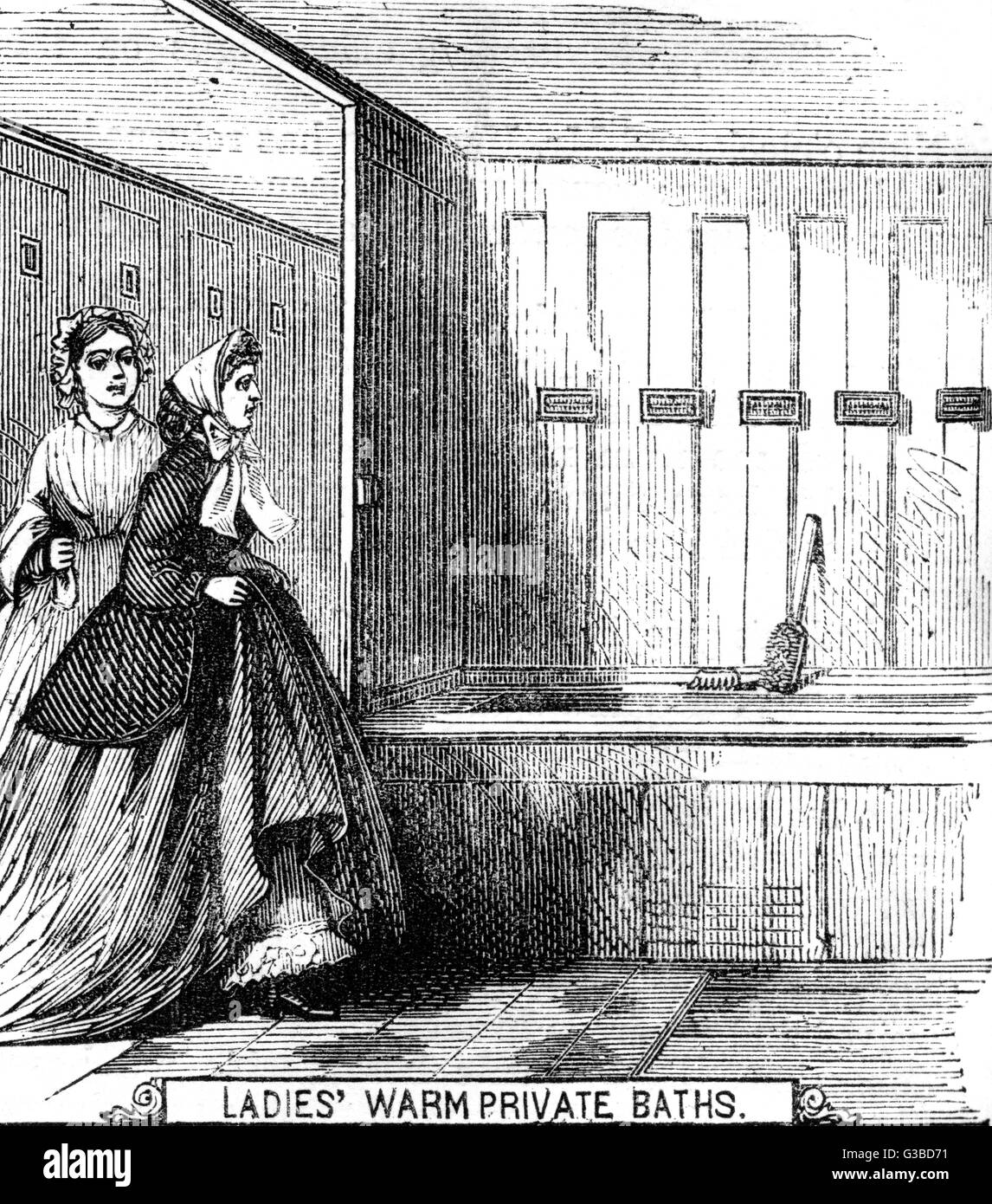 WOMEN'S PUBLIC BATHS Stock Photo - Alamy