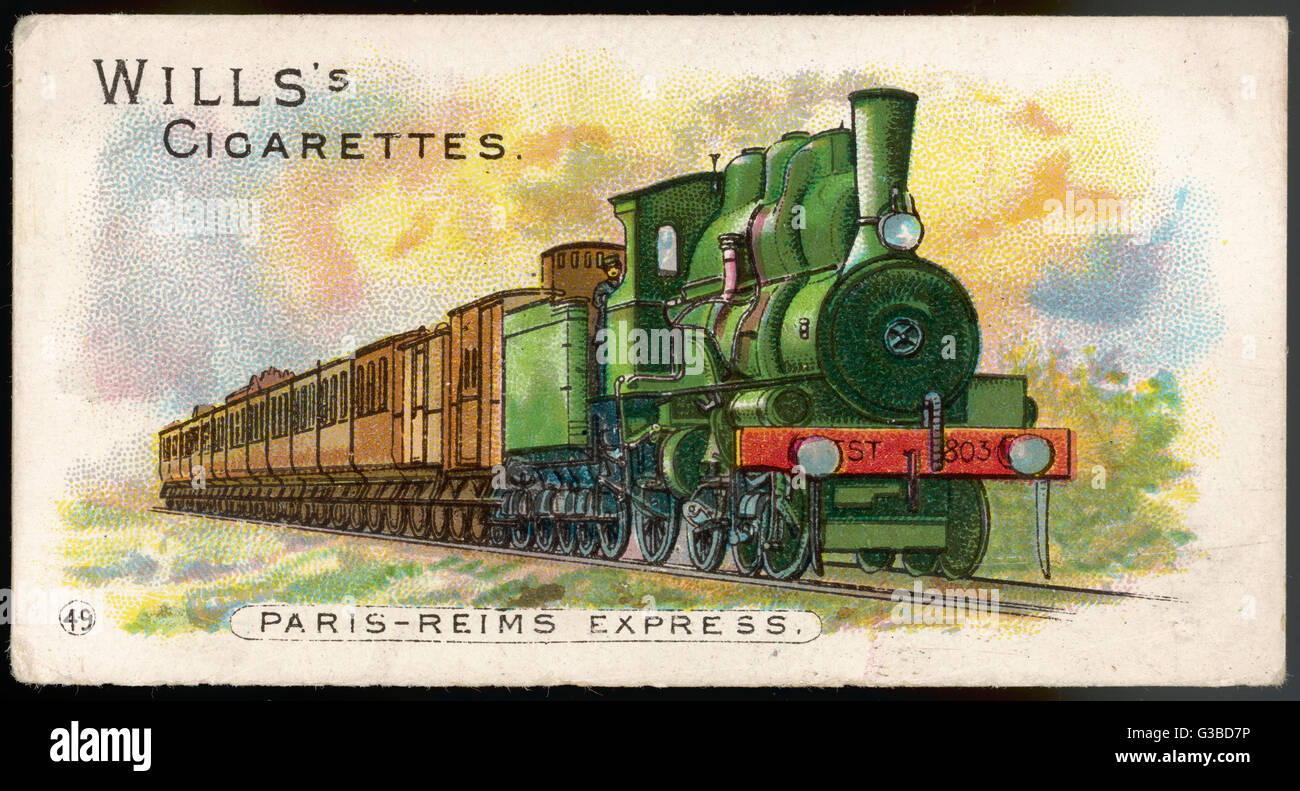 Paris - Reims Express Stock Photo - Alamy