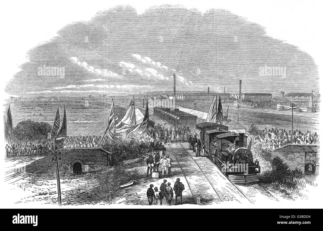 1870s train hi-res stock photography and images - Alamy