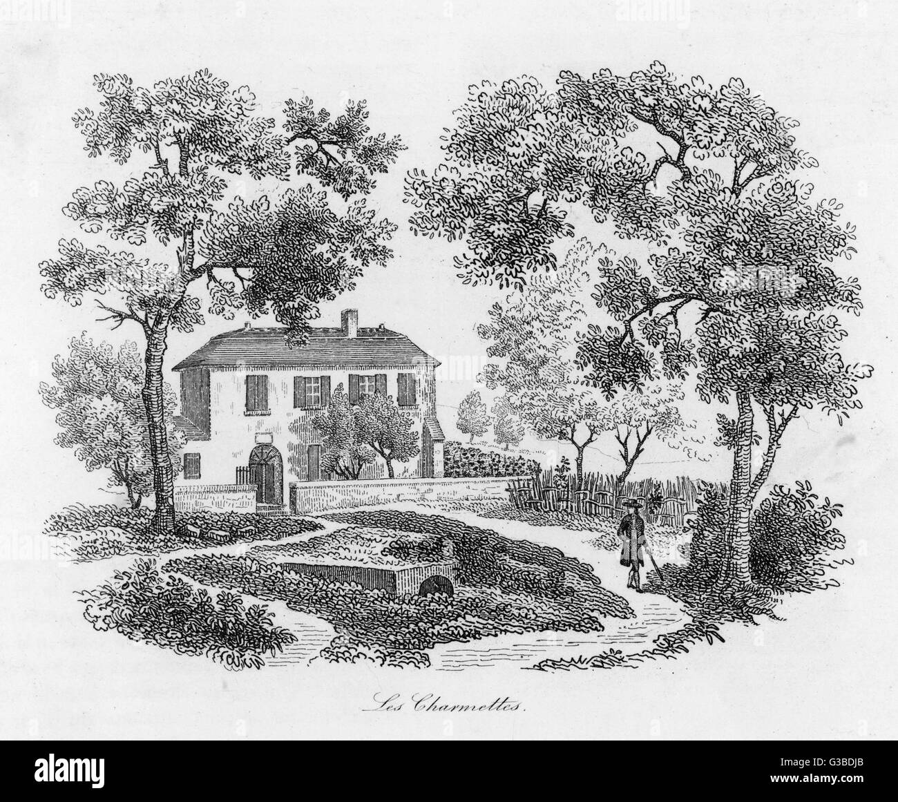 Jean jacques rousseau les charmettes hi-res stock photography and ...