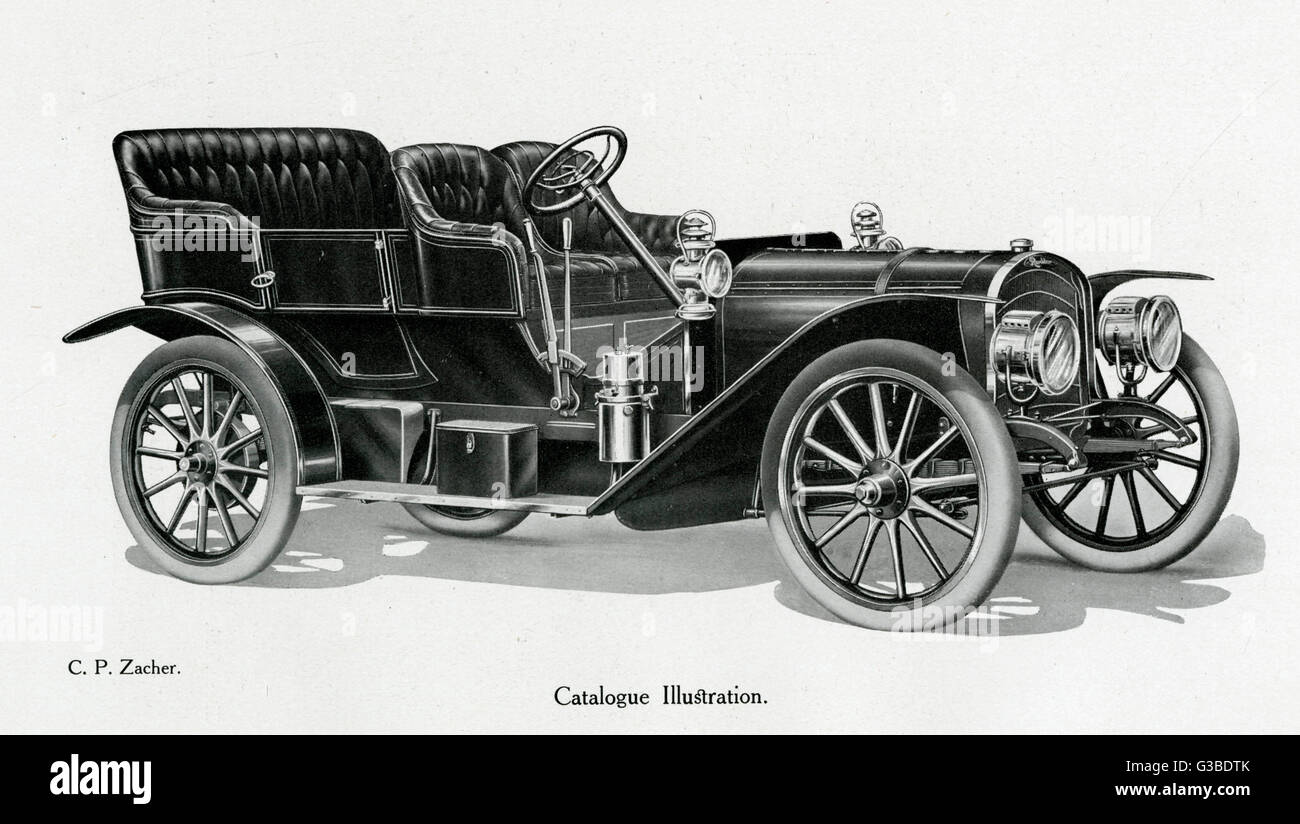 Convertible Car - 1908 Stock Photo - Alamy