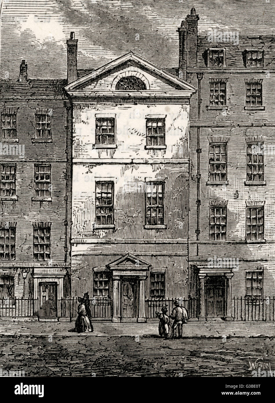 NELL GWYN'S HOUSE 1820 Stock Photo - Alamy