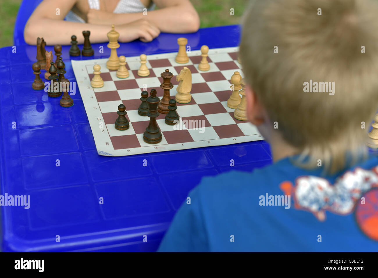 Learning chess hi-res stock photography and images - Alamy