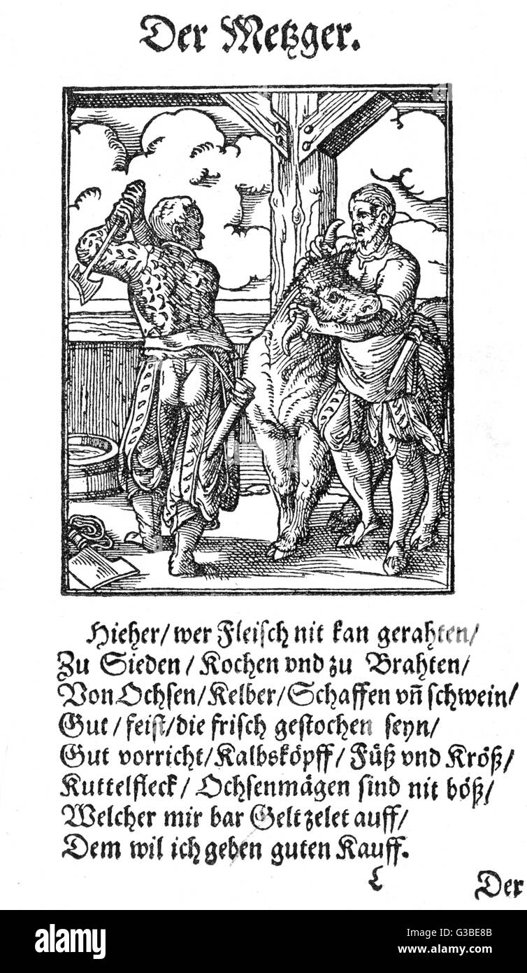 Butcher Men High Resolution Stock Photography and Images - Alamy
