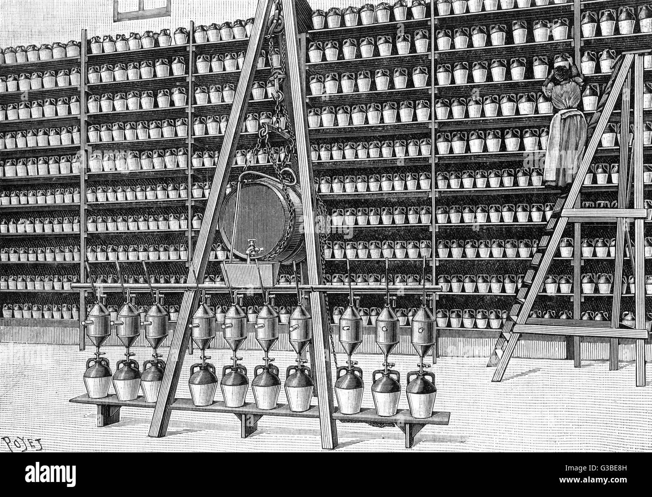 Oil in bottle olive Black and White Stock Photos & Images - Alamy