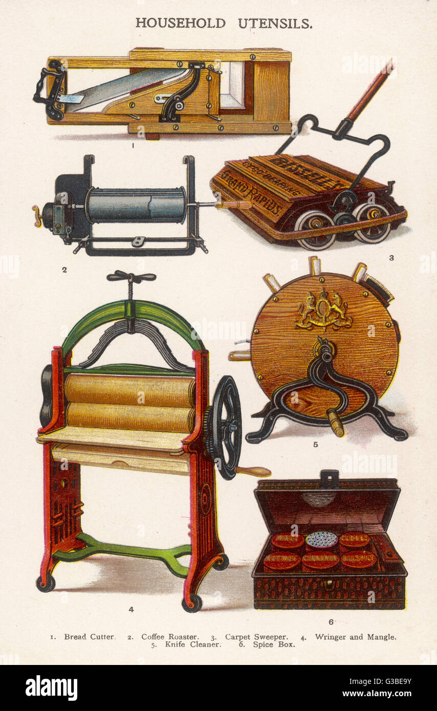 Domestic household 1900s hi-res stock photography and images - Alamy