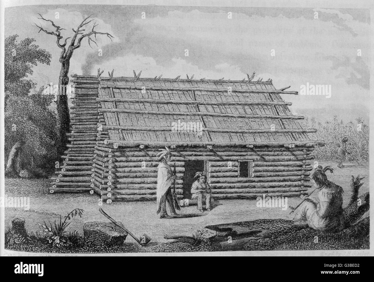 Native House Black and White Stock Photos & Images - Alamy