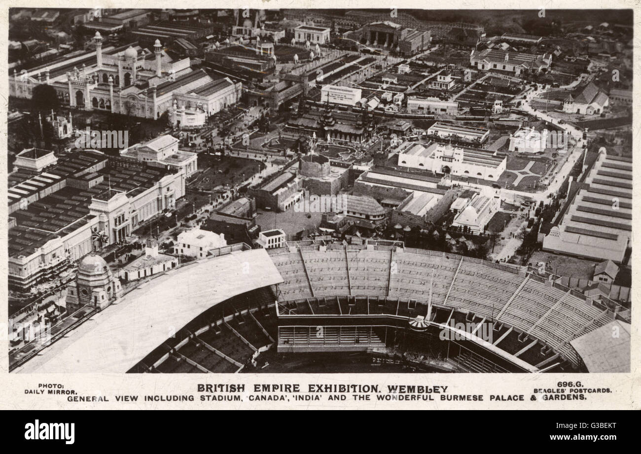 EMPIRE EXHIBITION, WEMBLEY, 1924 Stock Photo - Alamy