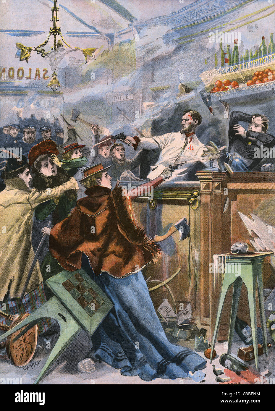 Carrie Nation and the League of American Women against Alcoholism ...