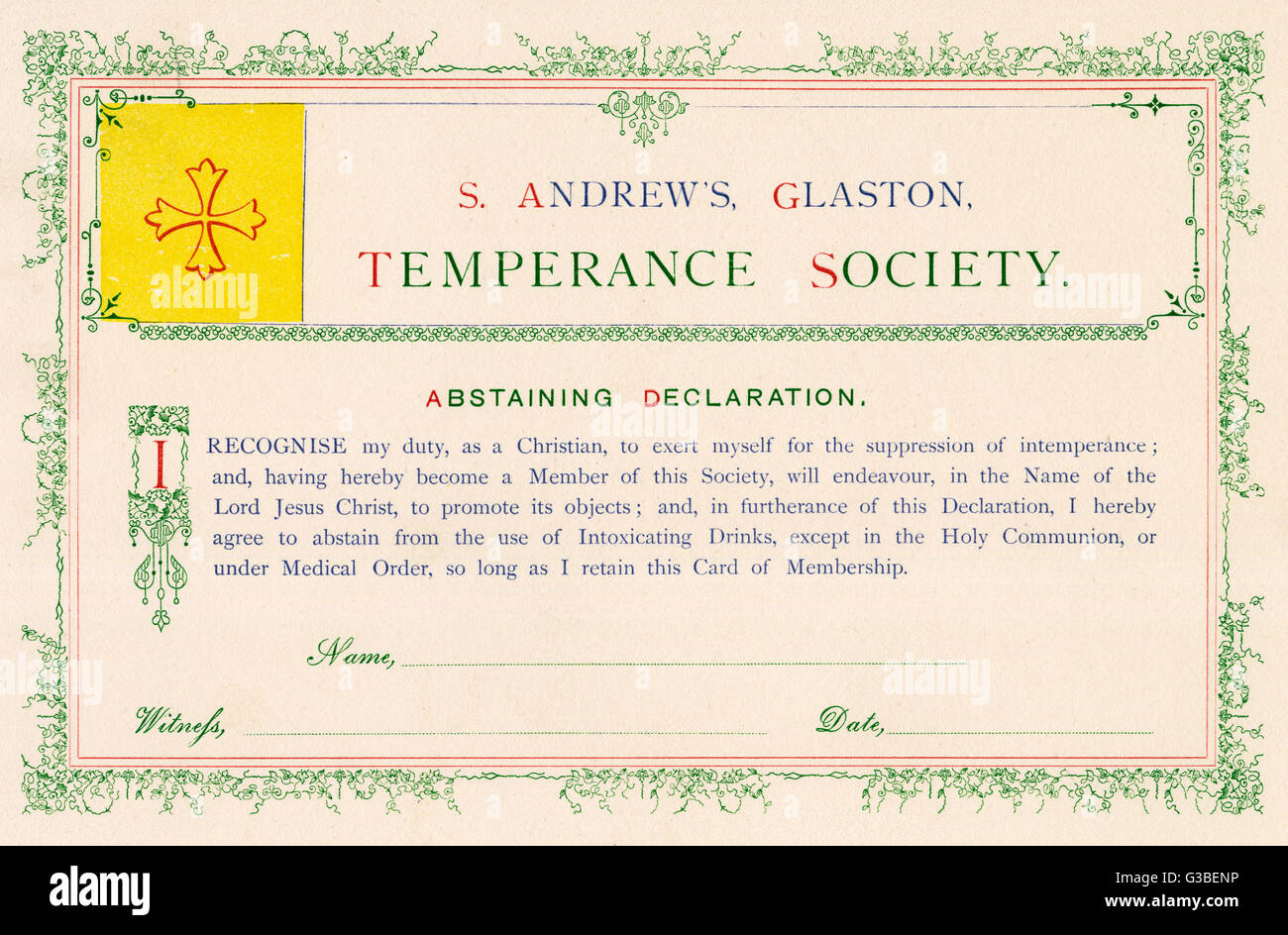 Abstainers hi-res stock photography and images - Alamy