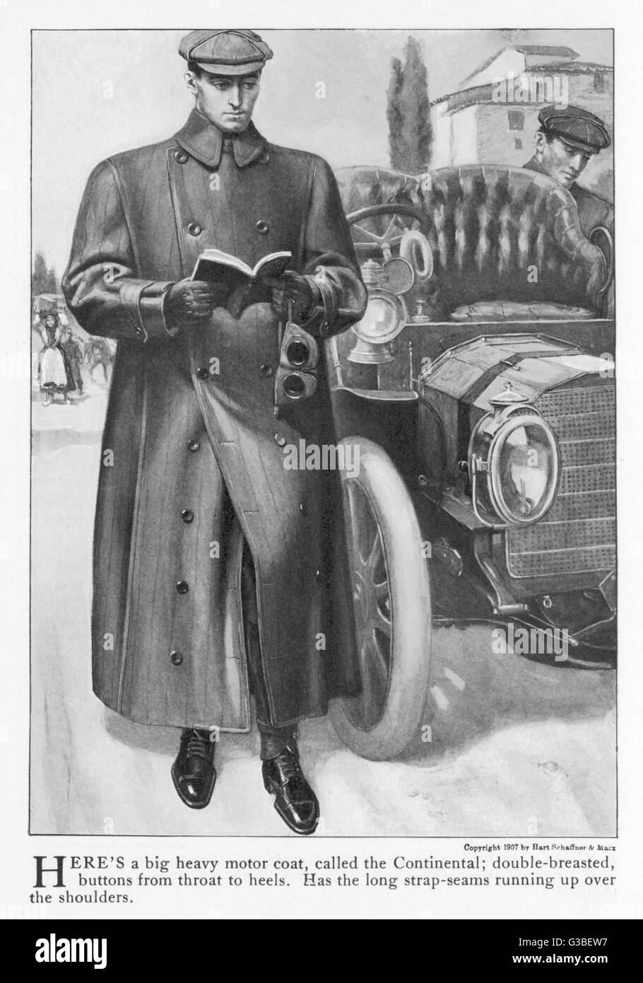 Car coat for men Black and White Stock Photos & Images - Alamy