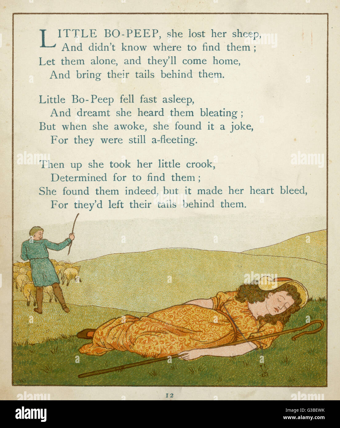 Little bo peep hi-res stock photography and images - Alamy