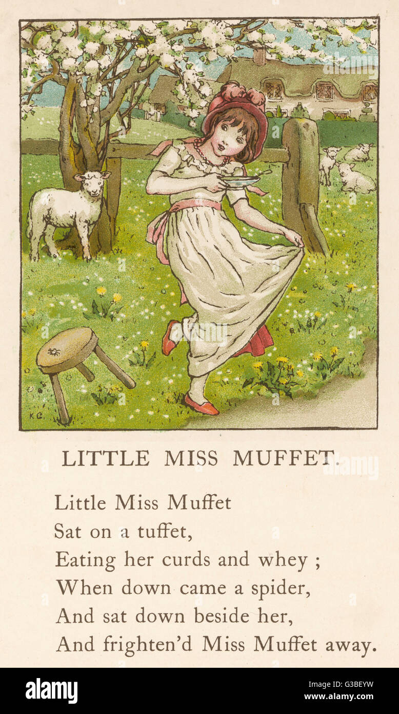 Miss muffet and the spider hi-res stock photography and images - Alamy