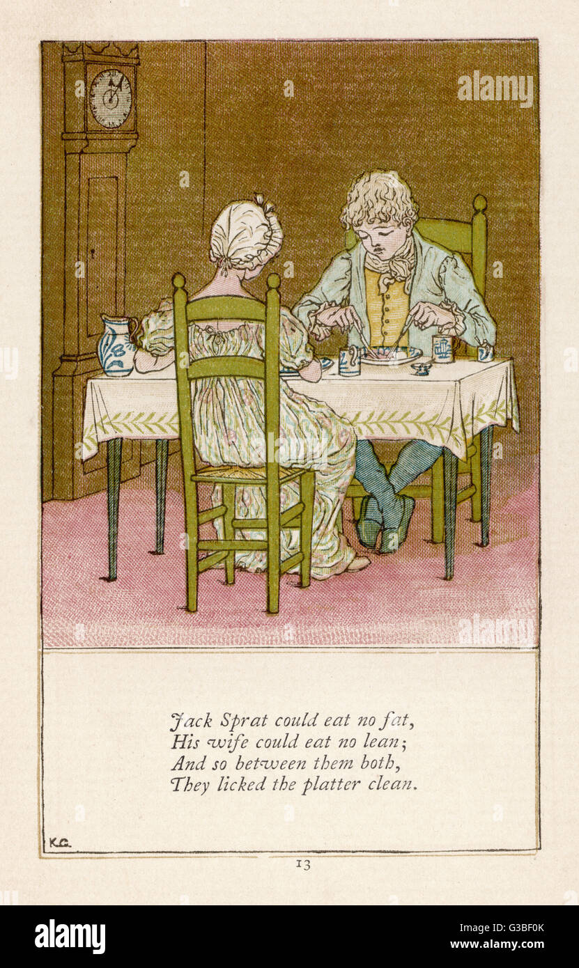 Jack Sprat - Greenaway Stock Photo - Alamy