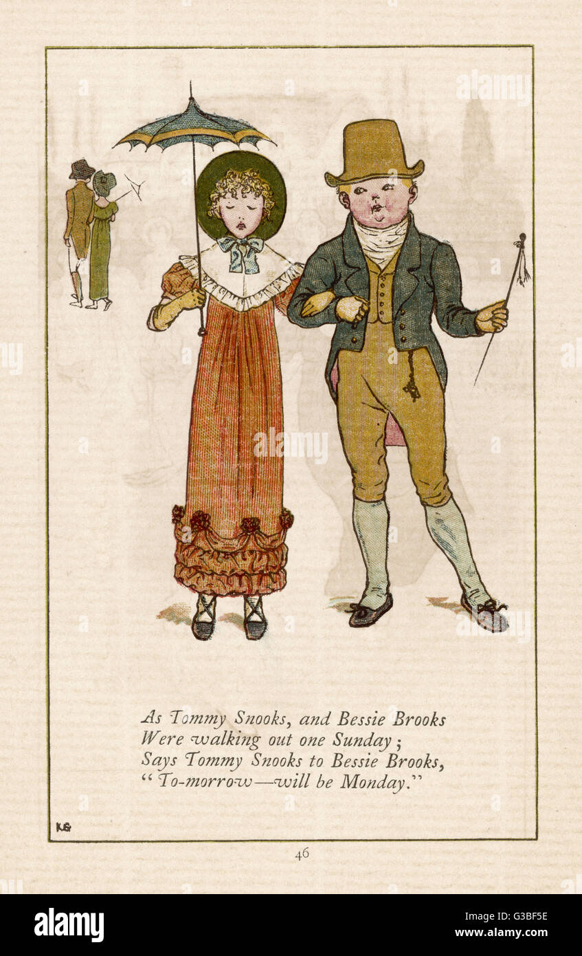 AS TOMMY SNOOKS ... 1881 Stock Photo - Alamy