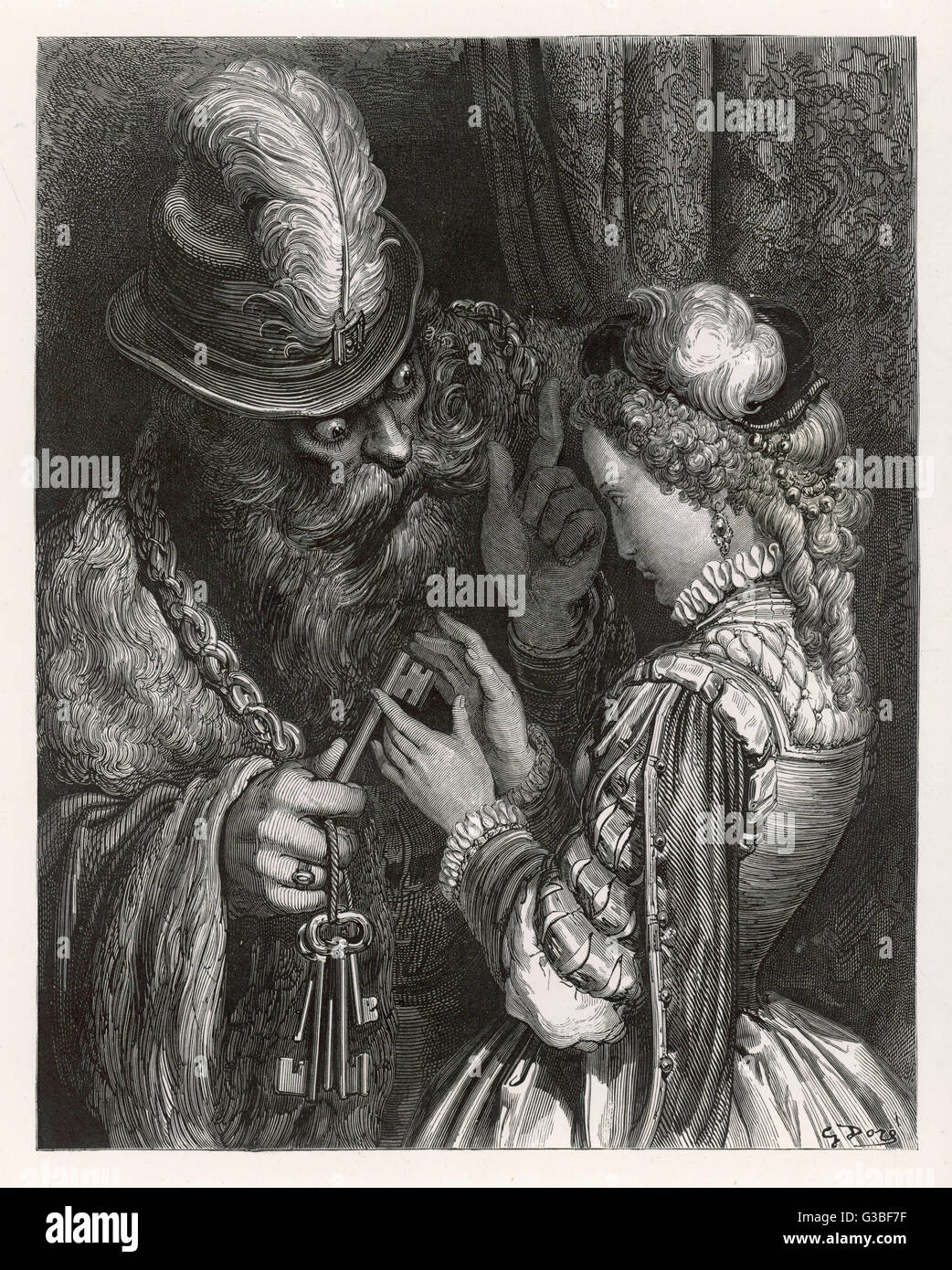 The story of bluebeard hi-res stock photography and images - Alamy