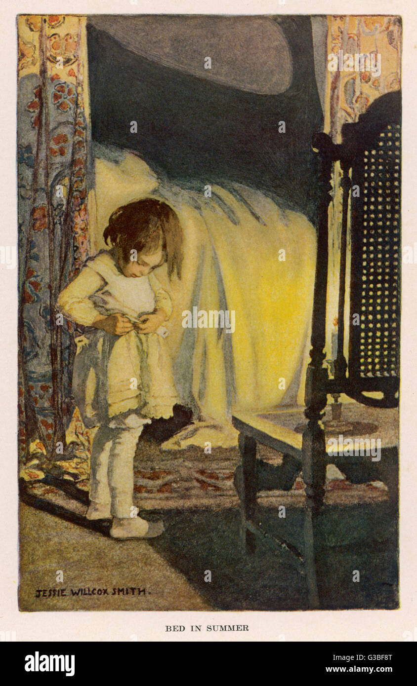 Bed in summer poem hi-res stock photography and images - Alamy