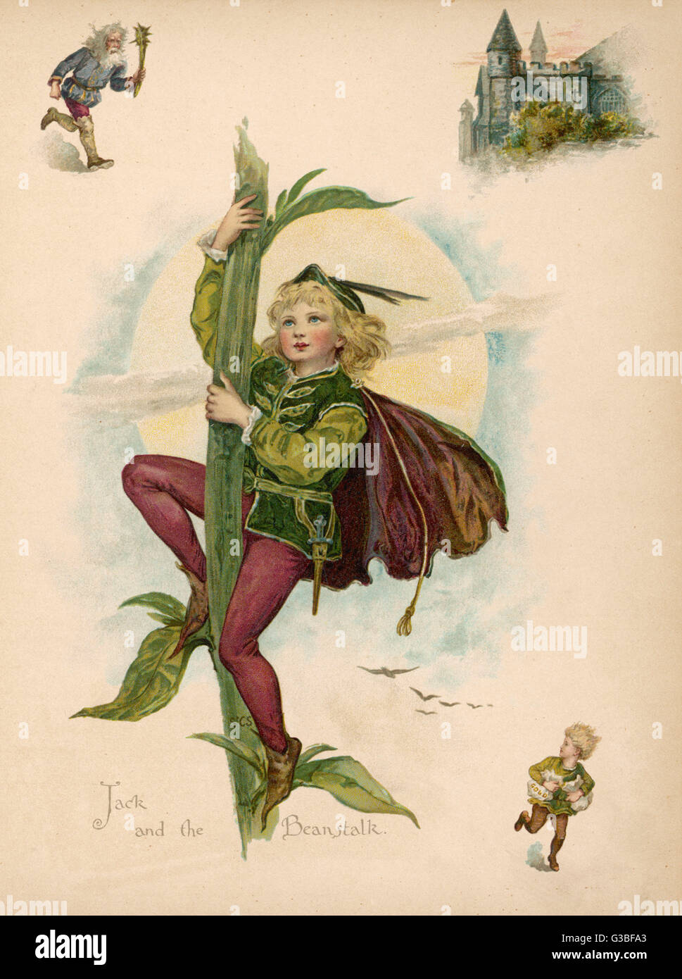 Jack and the beanstalk giant hi-res stock photography and images - Alamy