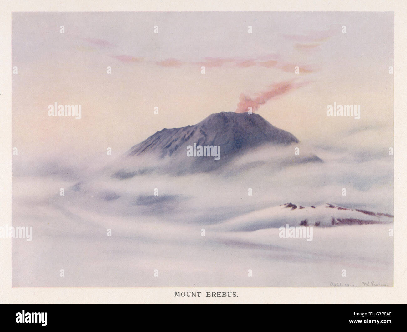 Mount erebus volcano hi-res stock photography and images - Alamy