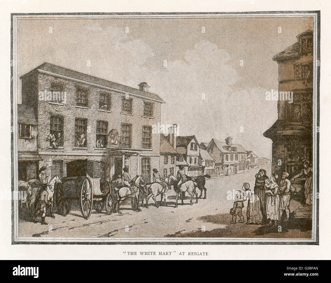 White hart pub in hi-res stock photography and images - Alamy