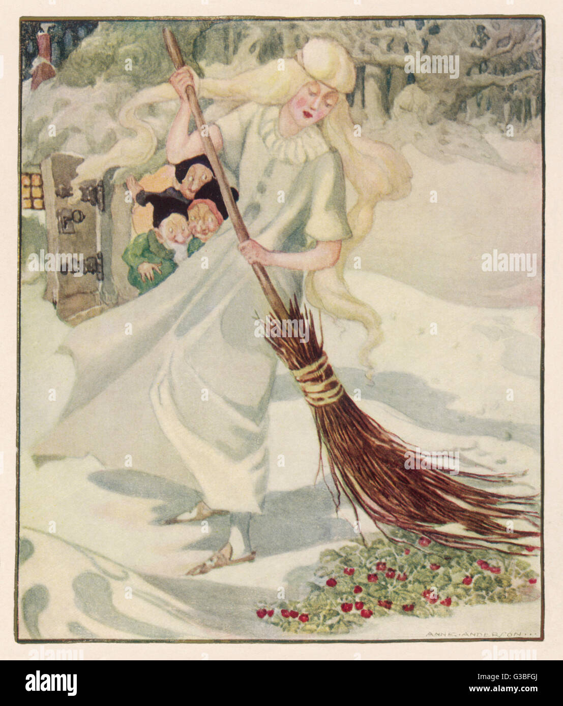 THE THREE LITTLE MEN Stock Photo - Alamy