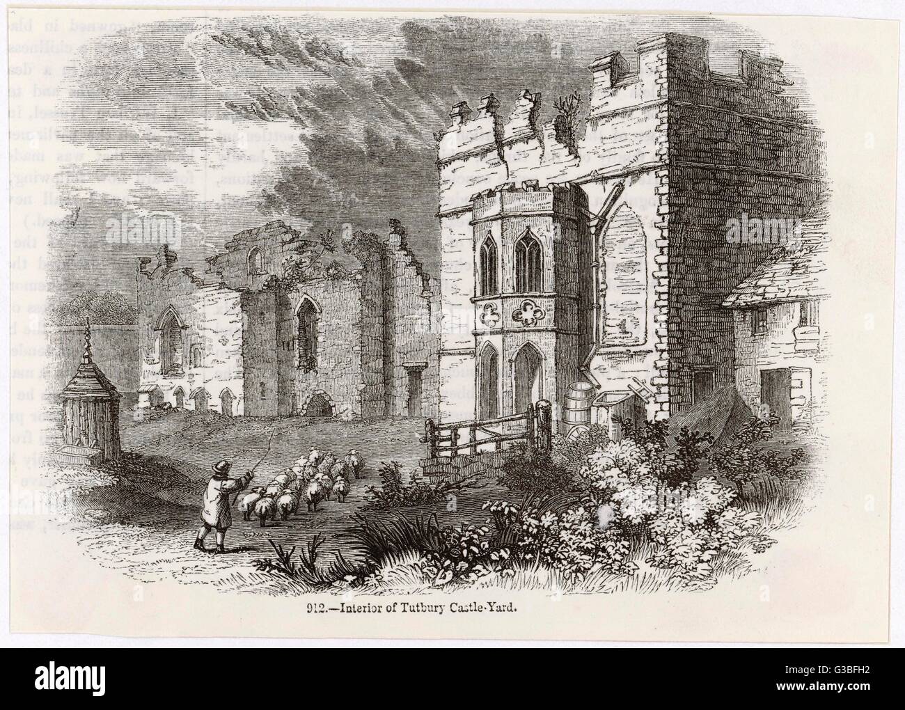 Tutbury castle hi-res stock photography and images - Alamy