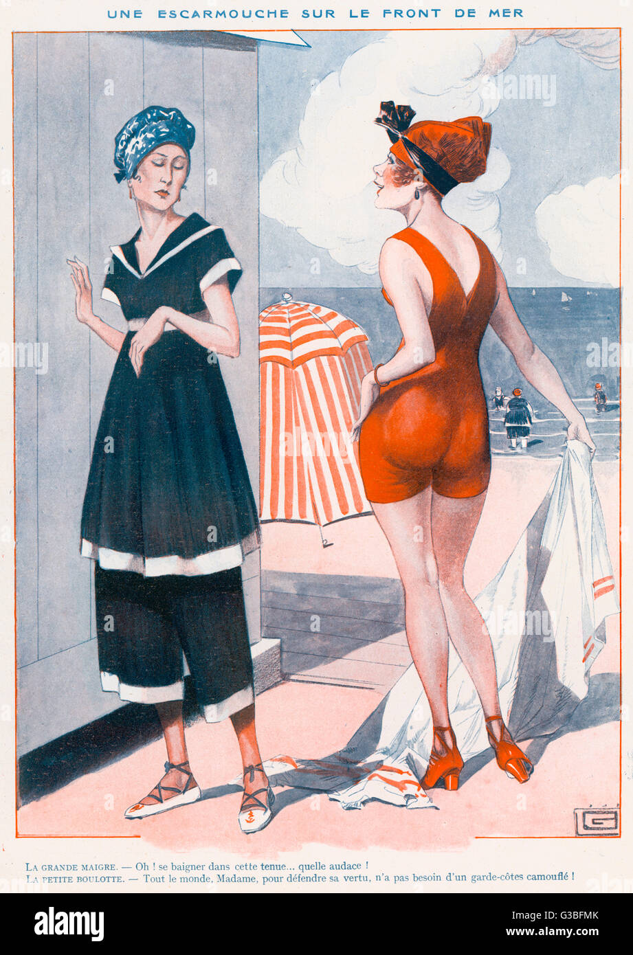 Swimwear - Women - 1918 Stock Photo - Alamy